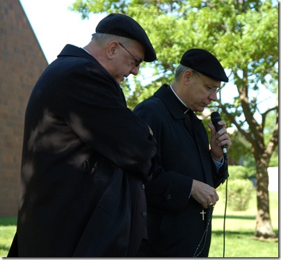 Archbishop Naumann, Bishop Finn Lead Mother's Day Rosary at Planned ...